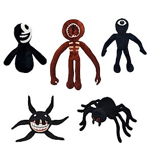 IVCSATB Doors Plush Toys, Monster Horror Game Plush, Stuffed Animals, Gifts for Game Fans Children and Adults, Christmas Birthday Party Gift, Seek Figure Screech (Door-5)