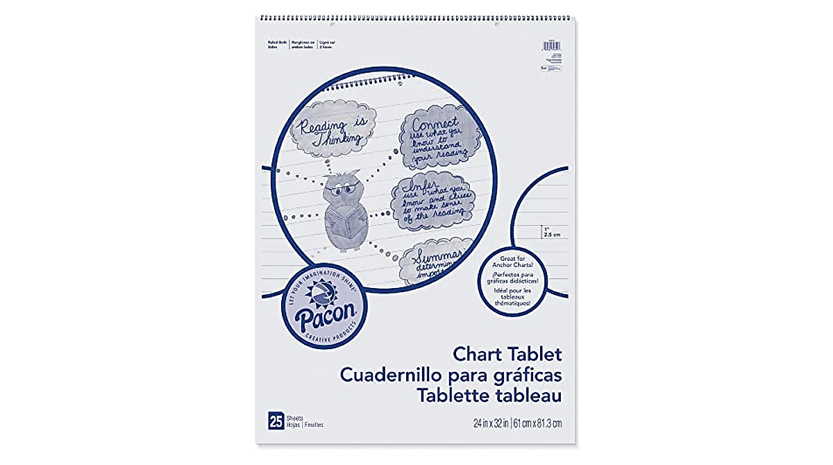 Pacon Chart Tablet 24x32 - Perfect for Classrooms