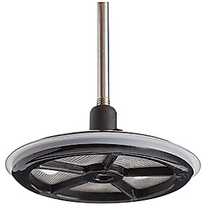 Bodum Travel French Press Coffee Maker Set, Stainless Steel with Extra Lid, Vacuum, 0.35 L/12 oz, White