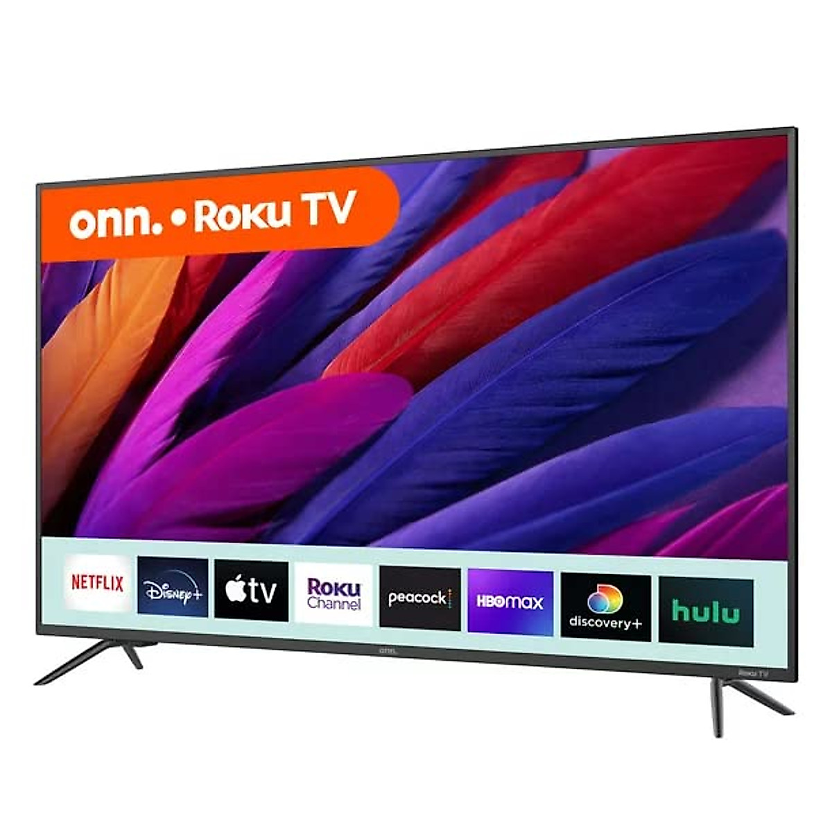 ONN 50-Inch Class 4K 2160p Smart QLED TV 60Hz Refresh Rate Compatible with Alexa & Google Assistant 100097811 (Renewed)