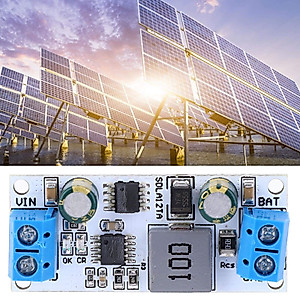 Fafeicy Solar Controller Module, Acid Battery Charger Module, for 1-1000AH 12V MPPT Solar Controller (with Terminal), Solar Controller