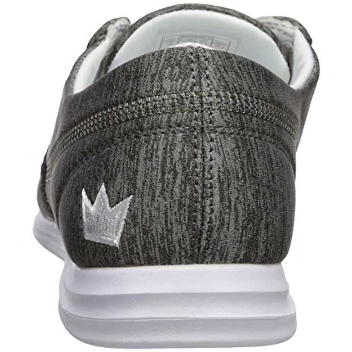 Brunswick Ladies Karma Bowling Shoes- Grey/White, 8.5