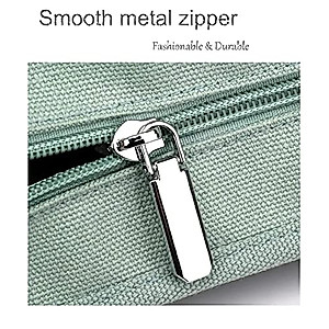 Canvas Tote Handbag for Women Large Capacity Crossbody Bag Satchel Handbags Multi-Pocket Tote Hand Bag Vintage Shoulder Strap Blue