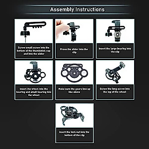 DeadEyeVR PS5 Mini Wheel Steering Add on Replacement Accessory for Racing Games