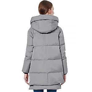 Orolay Women's Thickened Down Jacket Gray Medium