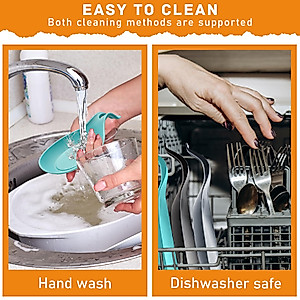 HMDZMR Spoon Rest for Stove Top, 3 Pack Large Silicone Spoon Holder for Kitchen Counter, Heat Resistant Cooking Spoon Holder, Microwave and Oven Safe