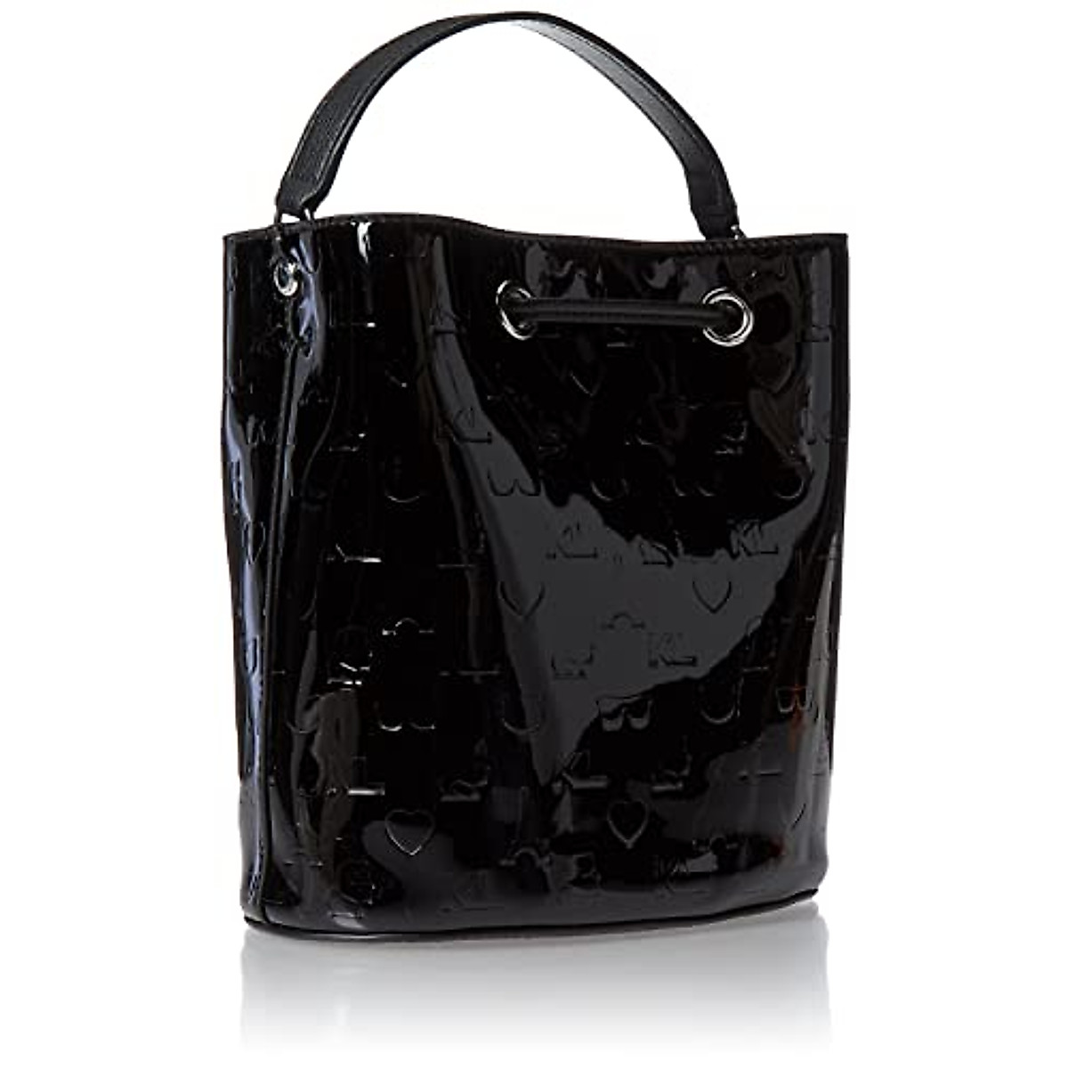 Karl Lagerfeld Paris womens Maybelle Camera Crossbody Cross Body, Black Maybelle, One Size US