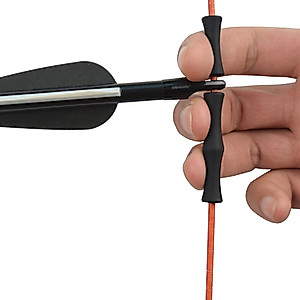 NIKA ARCHERY Bowstring Finger Saver Quickshot Guard Shooting Protective for Hunting or Bowfishing