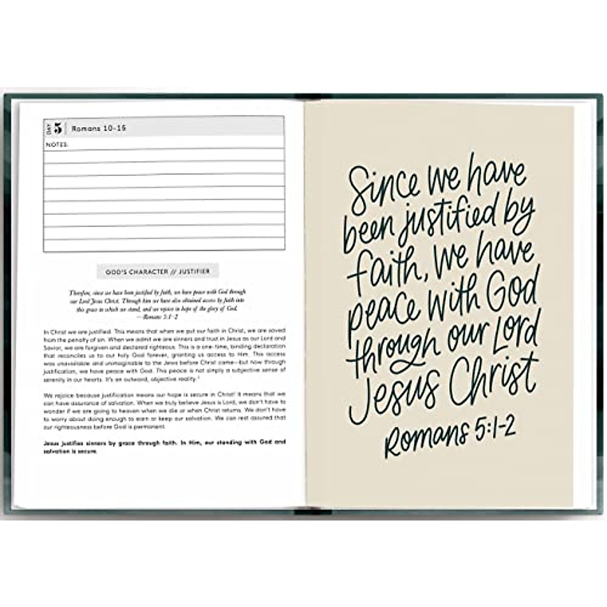 The Bible in a Year: A Guided Bible Study Reading Plan to Read the Bible in 52 Weeks (Premium Hardcover Keepsake Edition)