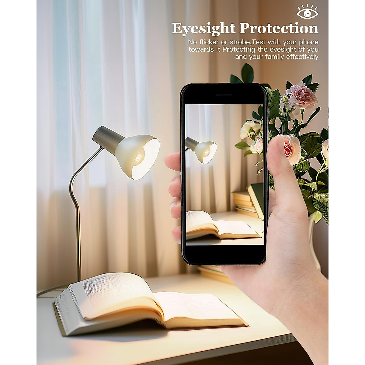 demovibe LED Globe Light Bulbs, G16.5 LED Bulb 60W, Dimmable Edison Bulbs Soft White 2700K, E26 Base Bulb 600 Lumen, Light Bulbs for Pendant, 6 Pack