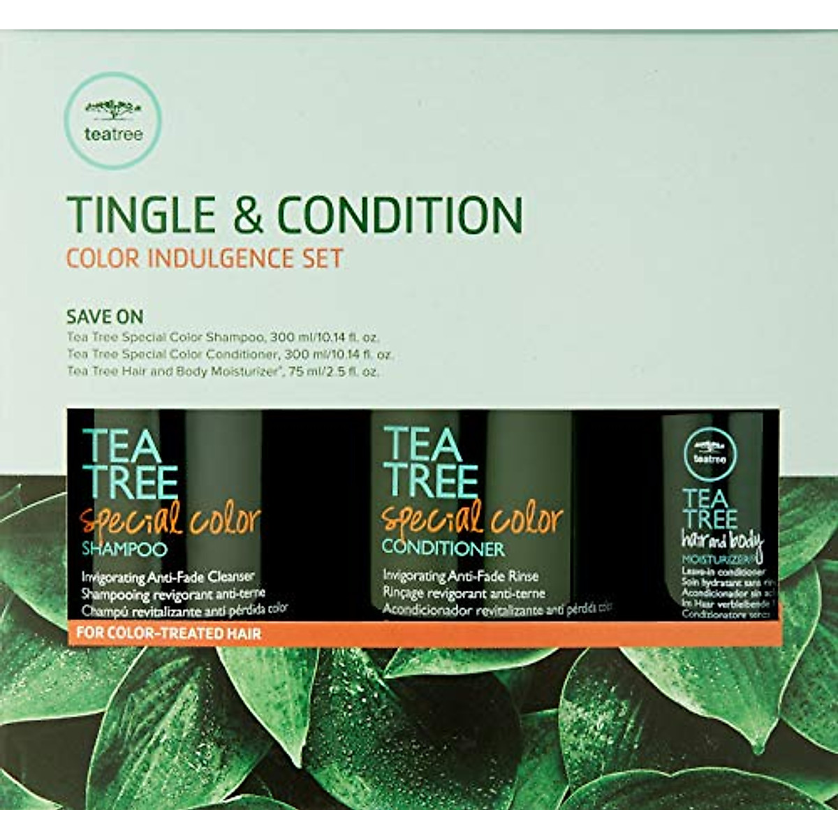 Tea Tree Tingle & Condition Color Indulgence Set