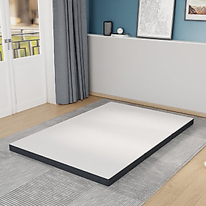 Foldable Mattress Full, Folding Mattress with Breathable & Washable Cover, Trifold Mattress for Camping, Guest, Floor RV, Folding Floor Mattress with CertiPUR-US Certified - 73" x 52" x 3"(Full