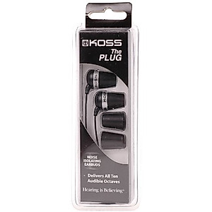 Koss 'The Plug' In-Ear Headphones (Black)