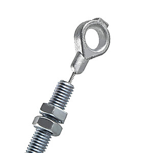 QASKEHKT Go Kart Brake Throttle Pedals Kits for 212cc 196cc 6.5hp Radio Flyer Road Rocket Azusa Carter Vintage Go Kart Cart Racing Drift Trike Black Parts Silver