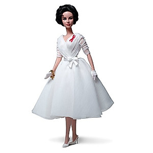 Barbie Classic White Diamonds Elizabeth Taylor 12 inch Doll