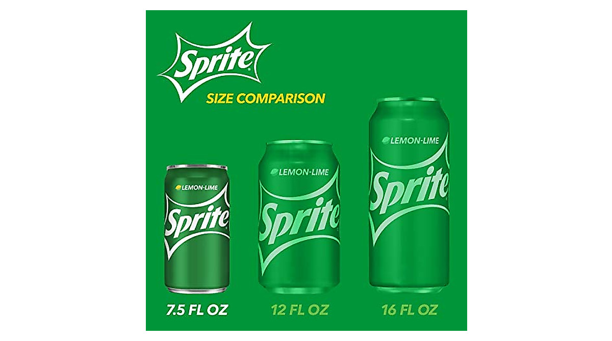Sprite Mini Cans: Crisp Lemon-Lime Soda, Caffeine-Free Refreshment