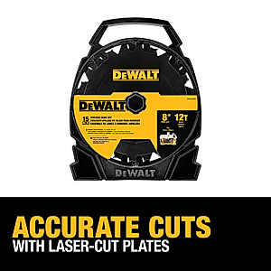 DEWALT Stacked Dado Saw Blade 8 Inch 12 Tooth (DW812DADO)
