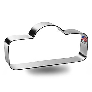 Street Sign Plaque Cookie Cutter 4.5 Inch - Made in the USA – Foose Cookie Cutters Tin Plated Steel Street Sign Plaque Cookie Mold