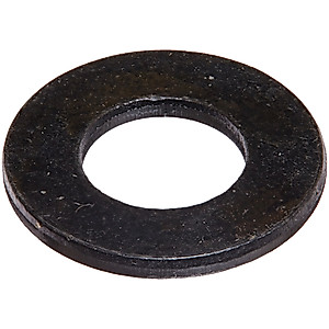 Small Parts 31WSAEBPK Steel Flat Washer, Black Oxide Finish, ASME B18.22.1, 5/16" Screw Size, 11/32" ID, 11/16" OD, 0.065" Thick (Pack of 100)