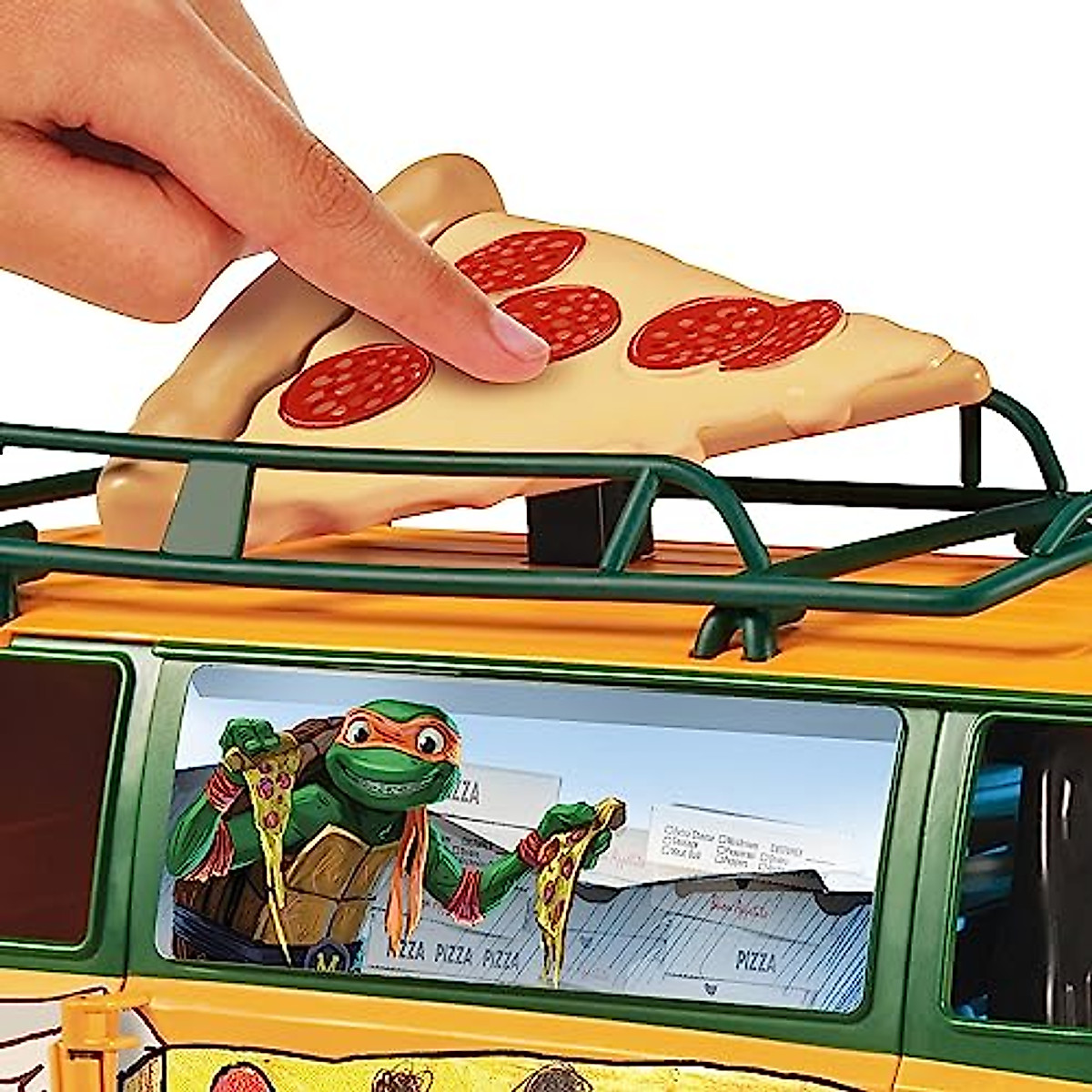 Teenage Mutant Ninja Turtles: Mutant Mayhem Pizza Fire Delivery Van by Playmates Toys