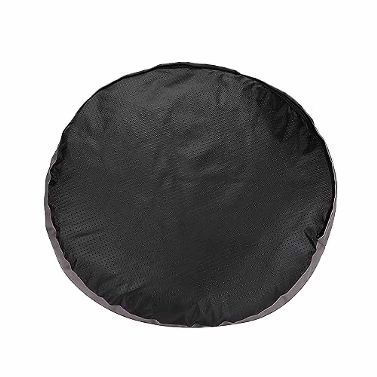 long rich Durable Oxford to Sherpa Pet Cave and Round Pet Bed, 25", with Removable top and Insert, by Happycare Textiles