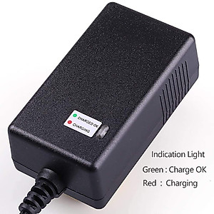 24V Battery Charger for Razor - 24V 1500mA Replacement Battery Charger - Compatible with E200, E300, Crazy Cart, MX350, Pocket Mod, Drifter, DB, Dirt Quad, QL-09009-B2401500H, W13112099014