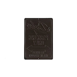 Dodge Parking Only Embossed Metal Sign - Vintage Dodge Sign for Garage - All Others Will Be Scrapped