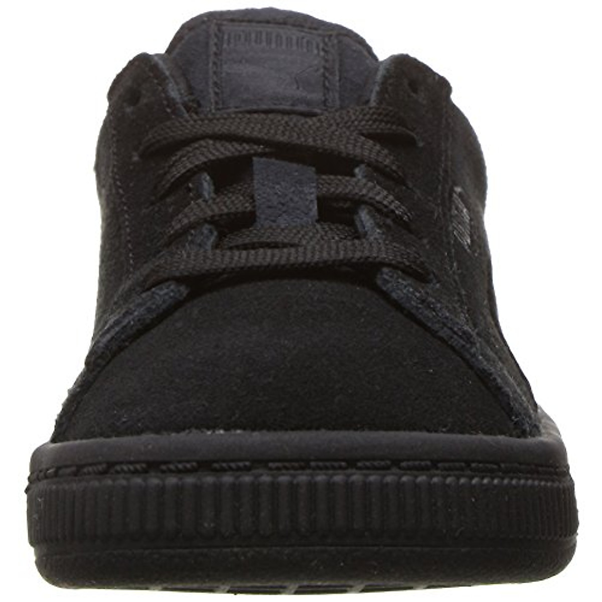Puma Baby Girls Suede Classic Badge Sneaker, Black Black, 7 Infant