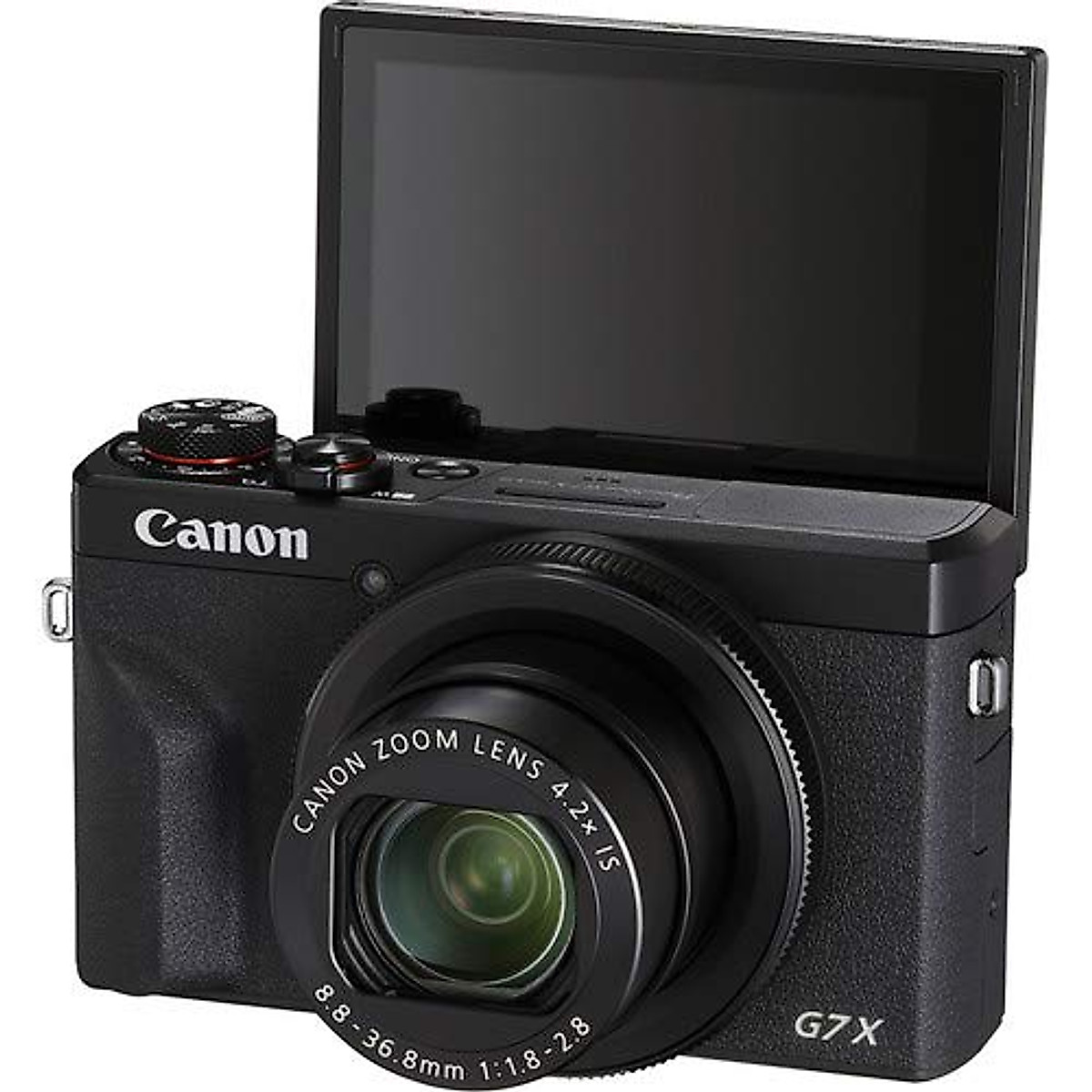 Canon PowerShot G7 X Mark III Digital Camera (Black) + 16GB Memory Card + Memory Card Reader + Pixibytes Microfiber Cleaning Cloth