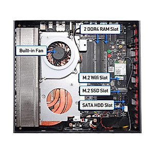 KINGDEL A3 Mini Gaming PC Core i9-9880H 8 Cores Nettop, Dedicated Card GTX1650 4G Graphics, DP&HD, 4USB3.0, 32GB DDR4 RAM, 512GB SSD