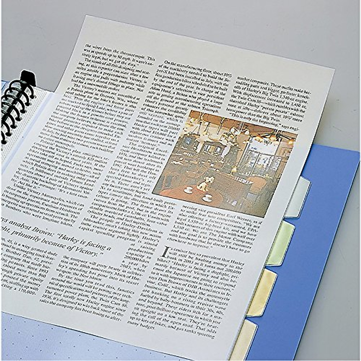 King Jim A4S 139W Clear File, Color Base, Replaceable Clear File, Black