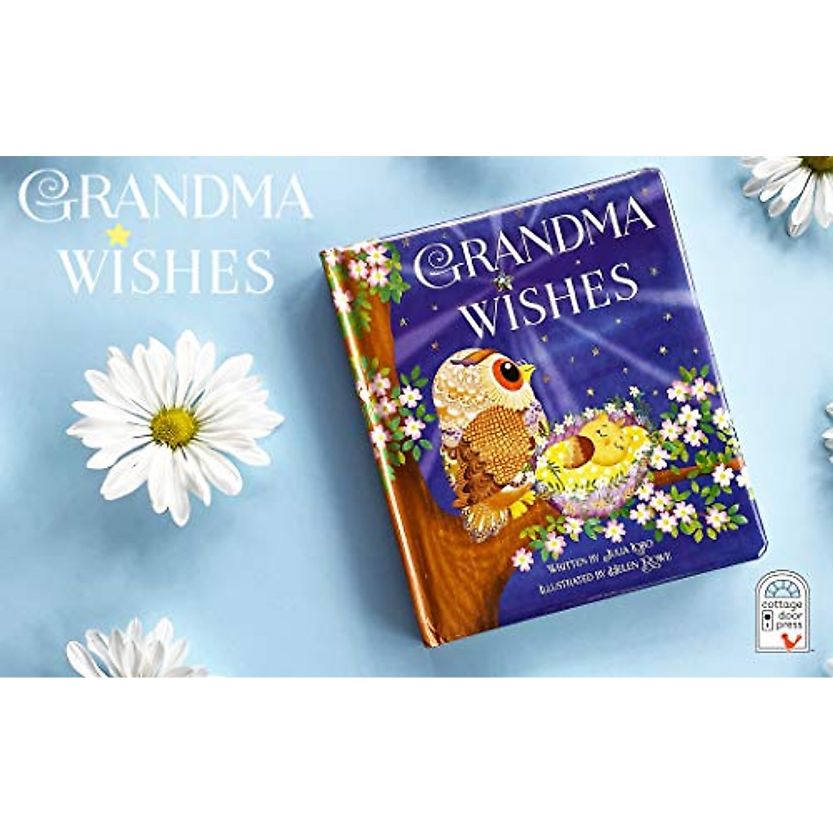 2-Pack Padded Board Books: Grandma's Wishes & Grandpa's Wish List, Ages 1-5 (Chunky Lift a Flap)