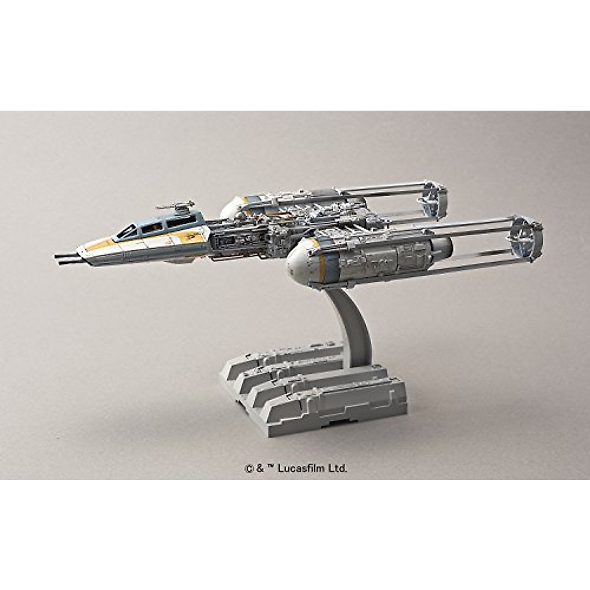 Bandai Hobby Star Wars 1/72 Y-Wing Starfighter Building Kit for 180 months to 720 months