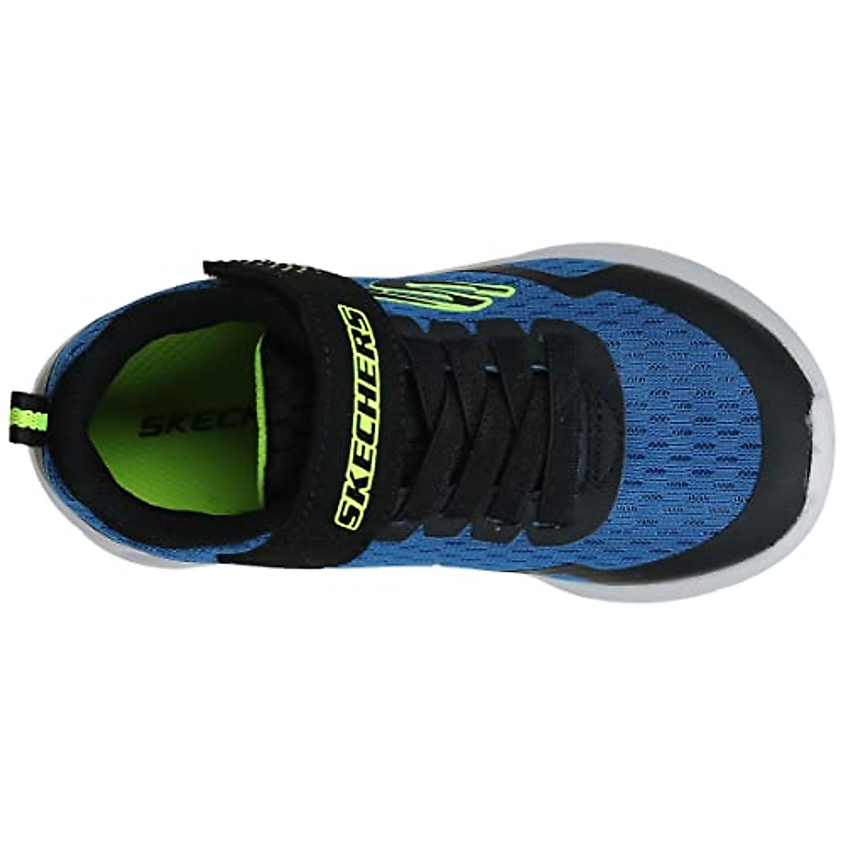 Skechers boys Microspec Max Sneaker, Royal/Black, 13 Little Kid US