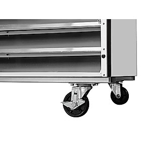 KoolMore RIF-2D-GD Commercial Upright, Freezer Double Door, Stainless Steel