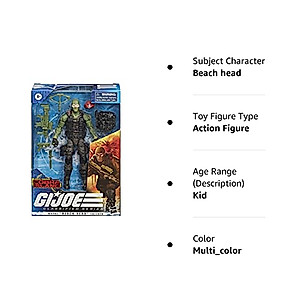 American Hero G.I. Joe Classified Series Beach Head Figure