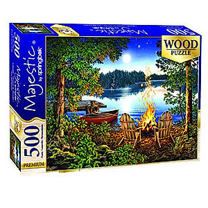 Springbok Majestic 500 Piece Wood Jigsaw Puzzle - Lakeside
