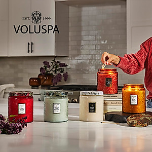 Voluspa Yashioka Gardenia, Classic Boxed Candle, 9 Ounce, 60 Hour Burn Time, All Natural Wicks and Coconut Wax for Clean Burning, Vegan, Poured in The USA