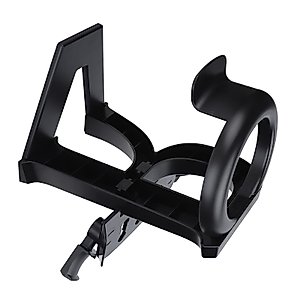 Upgraded Version Universal VR Stand,More Stable Base Headset Display Holder and Controller Mount Station for Oculus Quest, Quest 2, Rift, Rift S Headset and Touch Controllers(Black)
