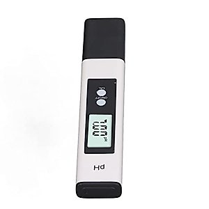 PH Detector Sensitive PH Meter Fast Speed White Backlit Display Alloy Probe for Aquaculture