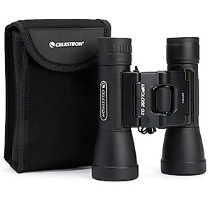 Celestron – UpClose G2 16x32 Binocular – Multi-Coated Optics for Bird Watching, Wildlife, Scenery and Hunting – Roof Prism Binocular for Beginners – Includes Soft Carrying Case