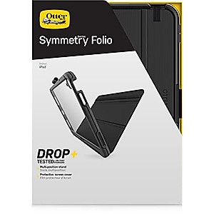 OtterBox Symmetry Folio Case for iPad 10.9-Inch (10th gen 2022), Shockproof, Drop Proof, Slim Protective Folio Case, Tested to Military Standard, Black