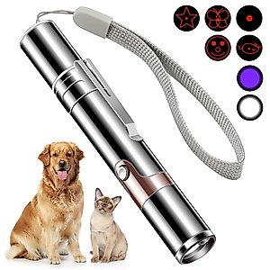 Cowjag Laser Pointer, Cat Birds Toy Pointer for Indoor, Cat Mouse Toys Wand Light Pet Interactive Toys to Keep Cat Busy, for Kitten Cat Dog Chase Play