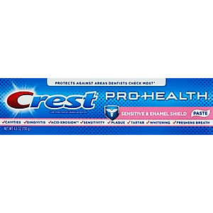 Crest Pro-Health Sensitive & Enamel Shield Toothpaste, Mint, 4.6 oz