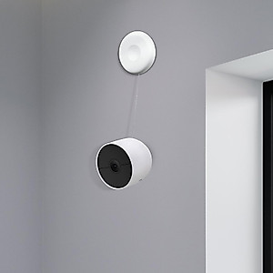 Baaletc Anti-Theft Security Chain for Google Nest Cam Outdoor/Indoor, Durable Security Chain Nest Cam Mount for Google Nest Cam Lock Accessories