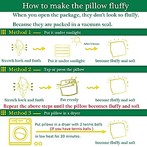 JIEITIVE Throw Pillow Inserts Hypoallergenic Premium Pillow Stuffer Square Form for Decorative Pillow Covers Cushion Bed Couch Sofa Set of 1 - 18 x 18 Inches