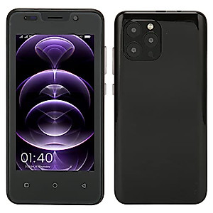 Bewinner IP13 Pro Unlocked Smartphone, 4.66 Inch HD Screen Dual SIM Dual Standby 3G Cellphone, 2GB RAM 32GB ROM Face Recognition WiFi BT FM Mobile Phone for Android 6.0(Black)