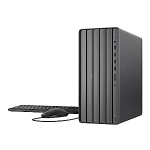 HP Envy i5 Tower Desktop, 13th Gen Intel i5-13400 Processor, Intel UHD Graphics 730, 16GB RAM, 1TB SSD, Wi-Fi 6, HDMI, RJ-45, SD Card Reader, Wired Keyboard & Mouse Included, Windows 11 Home, Black