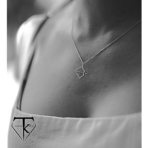 Takar Solid Sterling Silver Bow And Arrow Necklace For Men And Women Sterling Silver Jewelry Pendant Made In USA