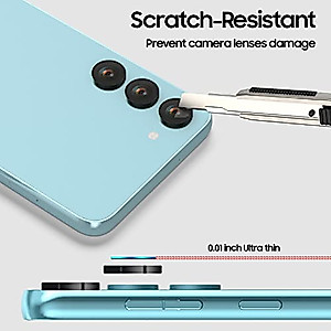 [Dome Camera Ring type] Galaxy S23 & S23 Plus Camera Protector by Whitestone [One Touch Installation] - 1 Pack